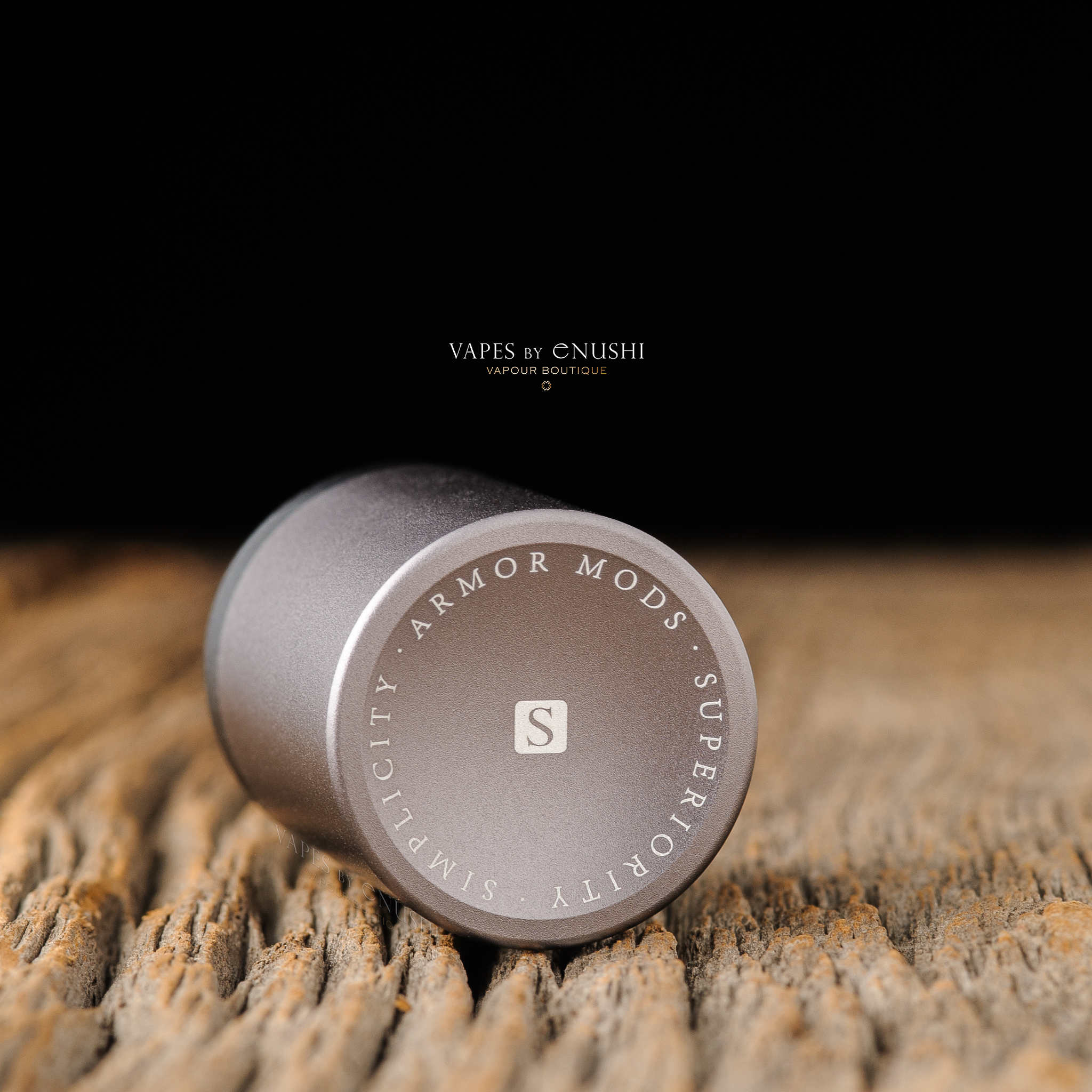 Armor Mods - "Armor S RDA", Silver Titanium - Vapes by Enushi