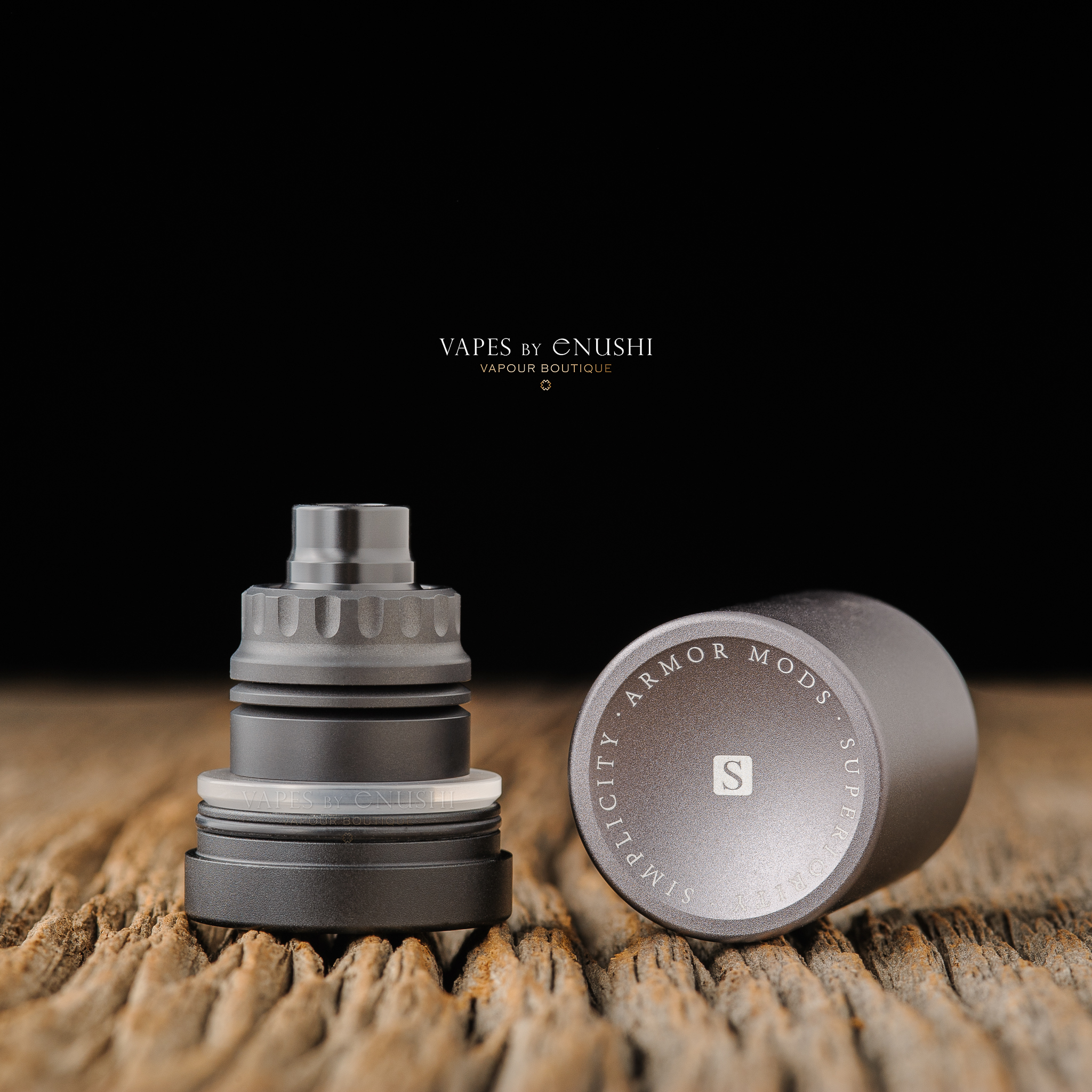 Armor Mods - "Armor S RDA", Black Edition - Vapes by Enushi