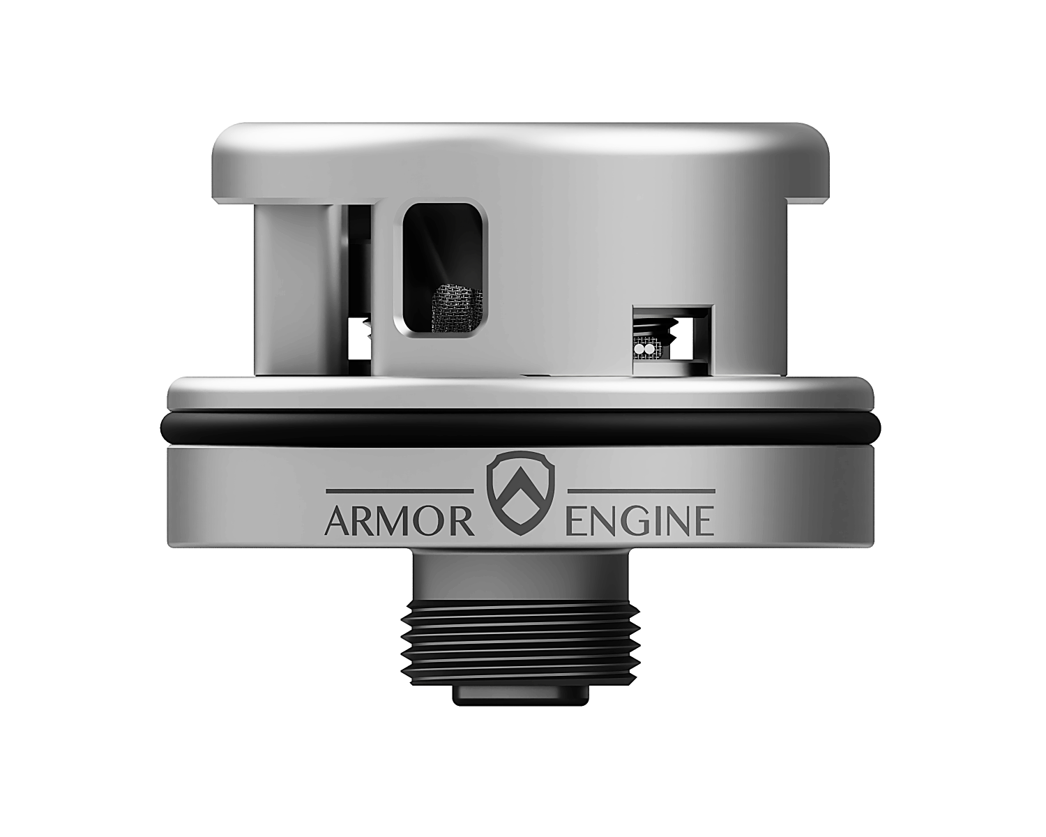 Armor Mods - Armor Engine RDA, Brushed SS - Vapes by Enushi