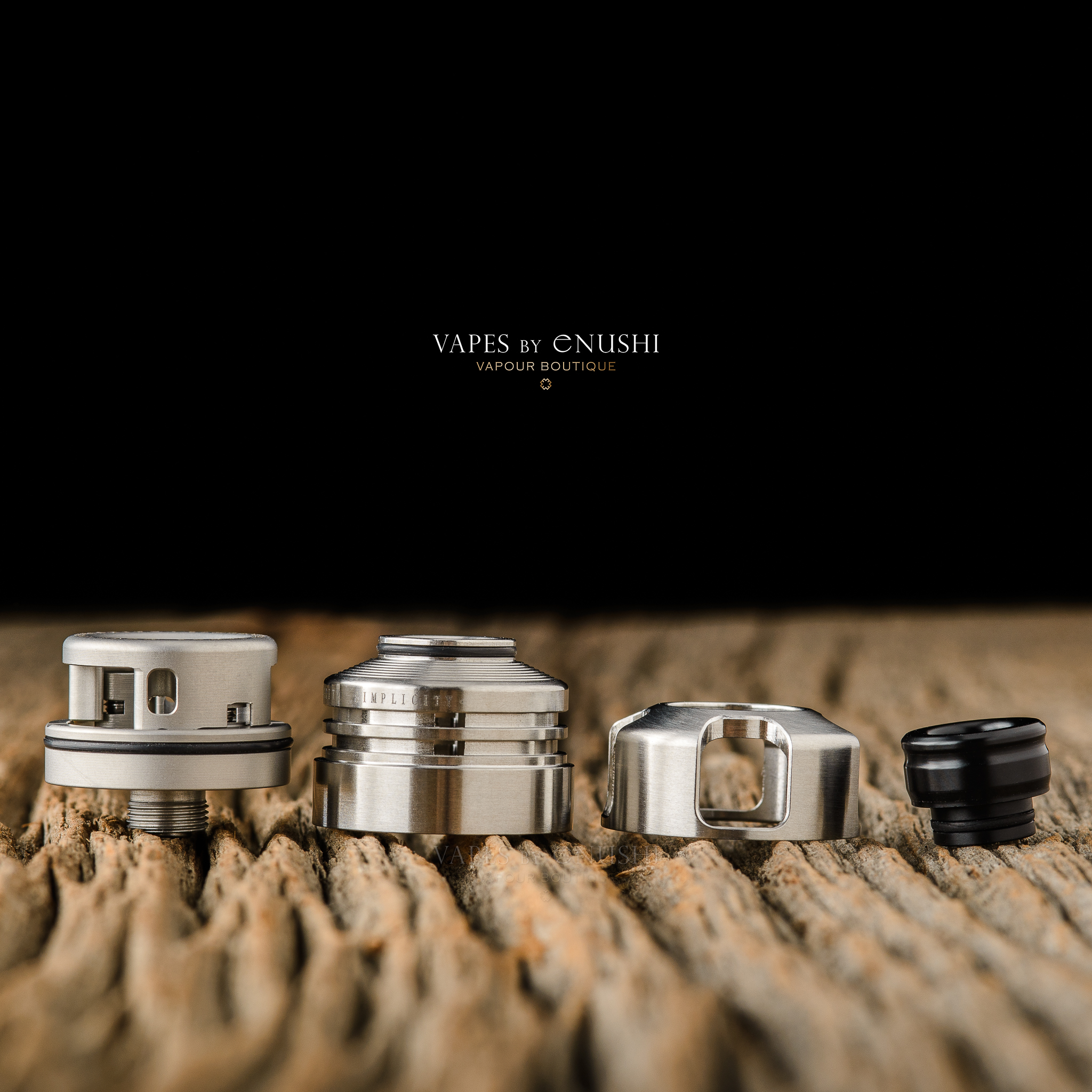 Armor Mods - Armor Engine RDA, Brushed SS - Vapes by Enushi