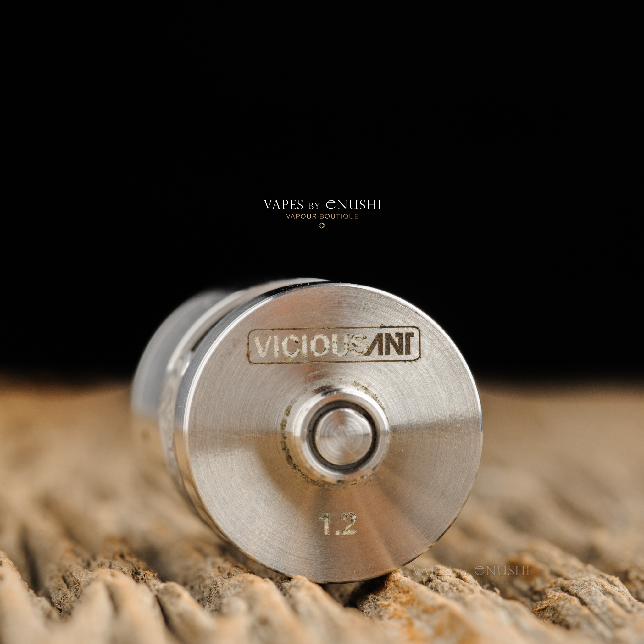 Vicious Ant - Kraken 1.2 Genisis RTA, Stainless Steel - Vapes by Enushi