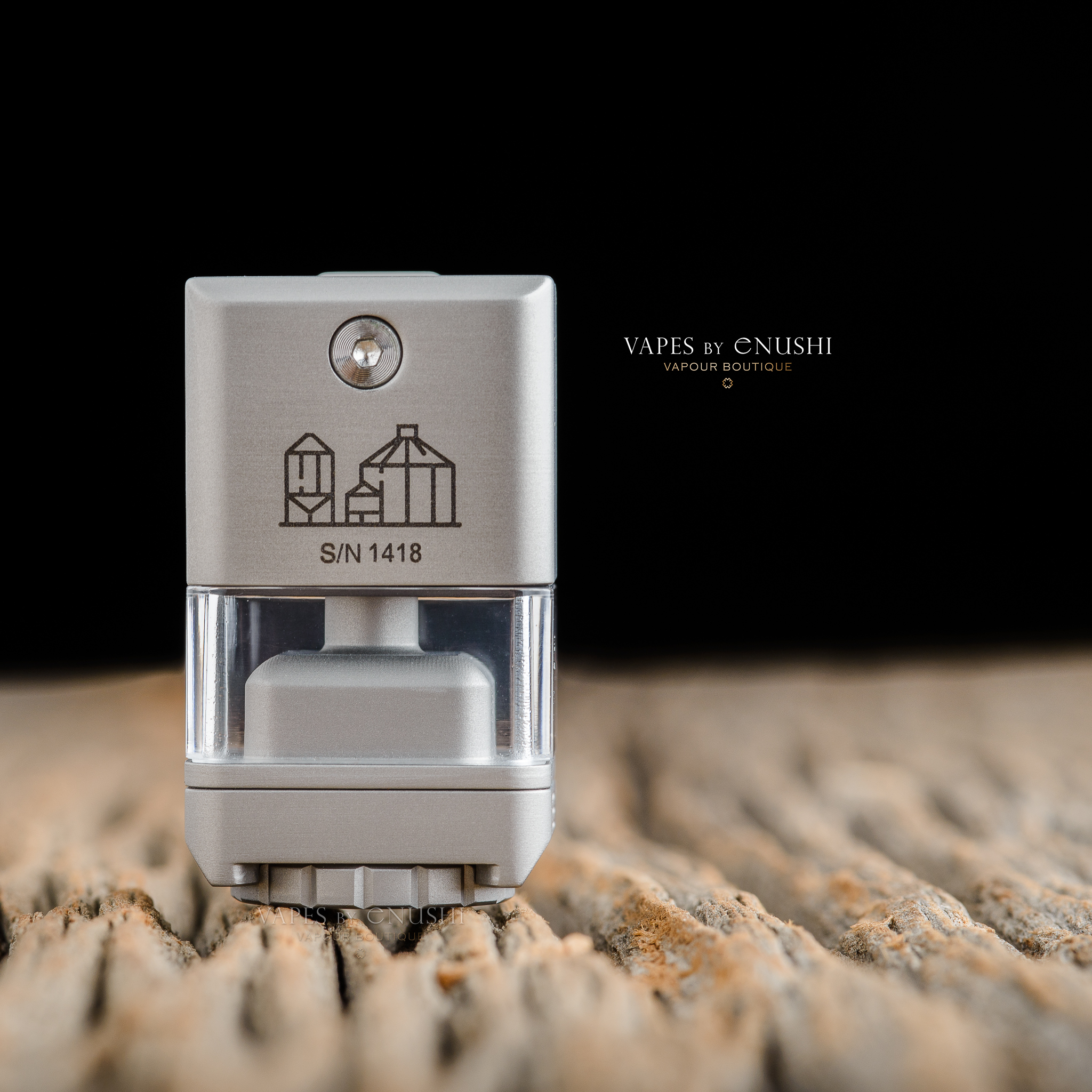 jG x Orca Vape - Silo RBA, Silver SS - Vapes by Enushi