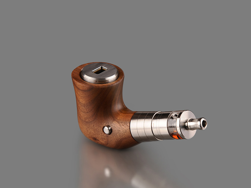 dicodes - yogs E-PIPE One Qi - 20W 18350 Regulated Wood Pipe Mod with ...