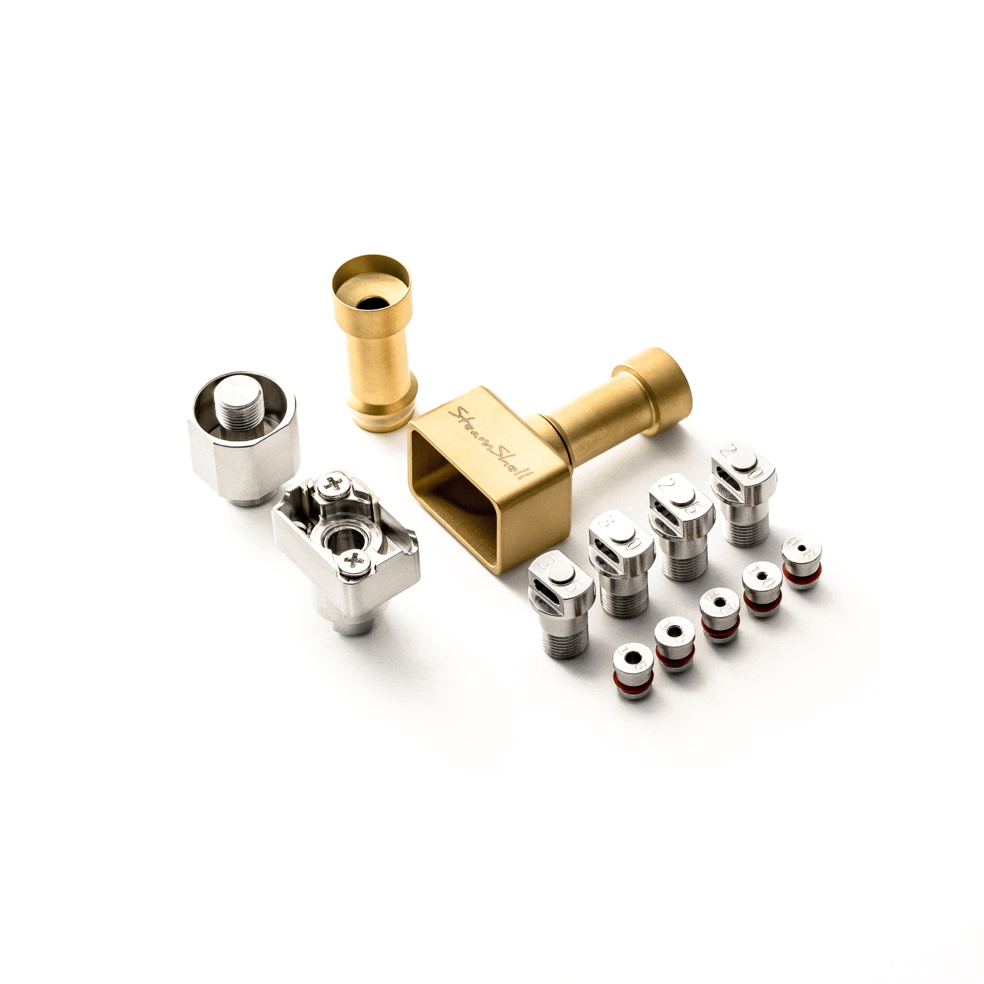 Atmizoo - SteamShell Gold RBA for Boro Tanks - Vapes by Enushi