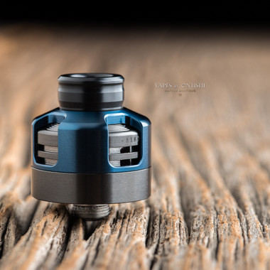 Armor Mods - Engine RDA Rhodium Series, Blue to Grey - Vapes by Enushi