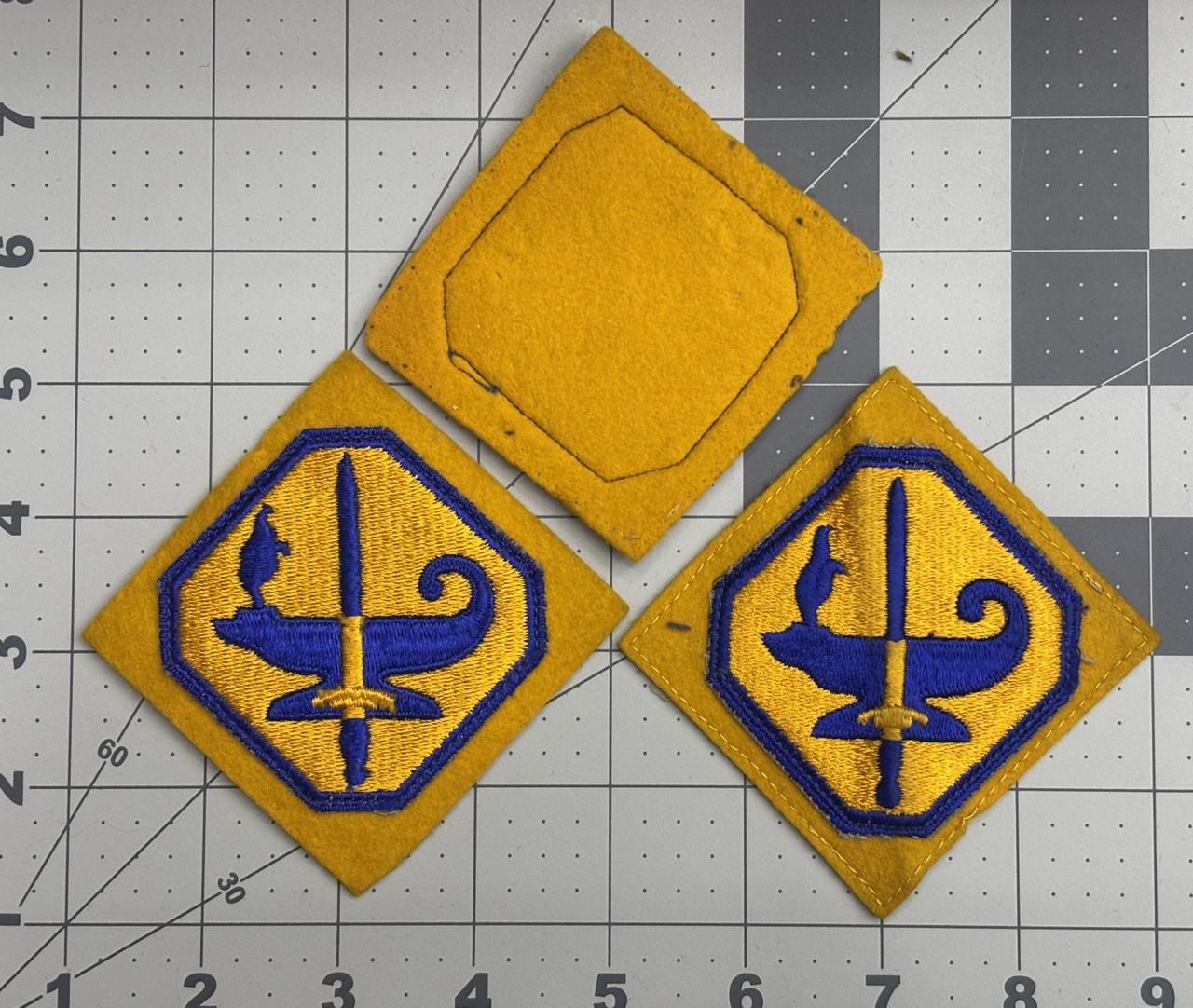 WW 2 US Army GHQ Reserve Patch Inv# A754