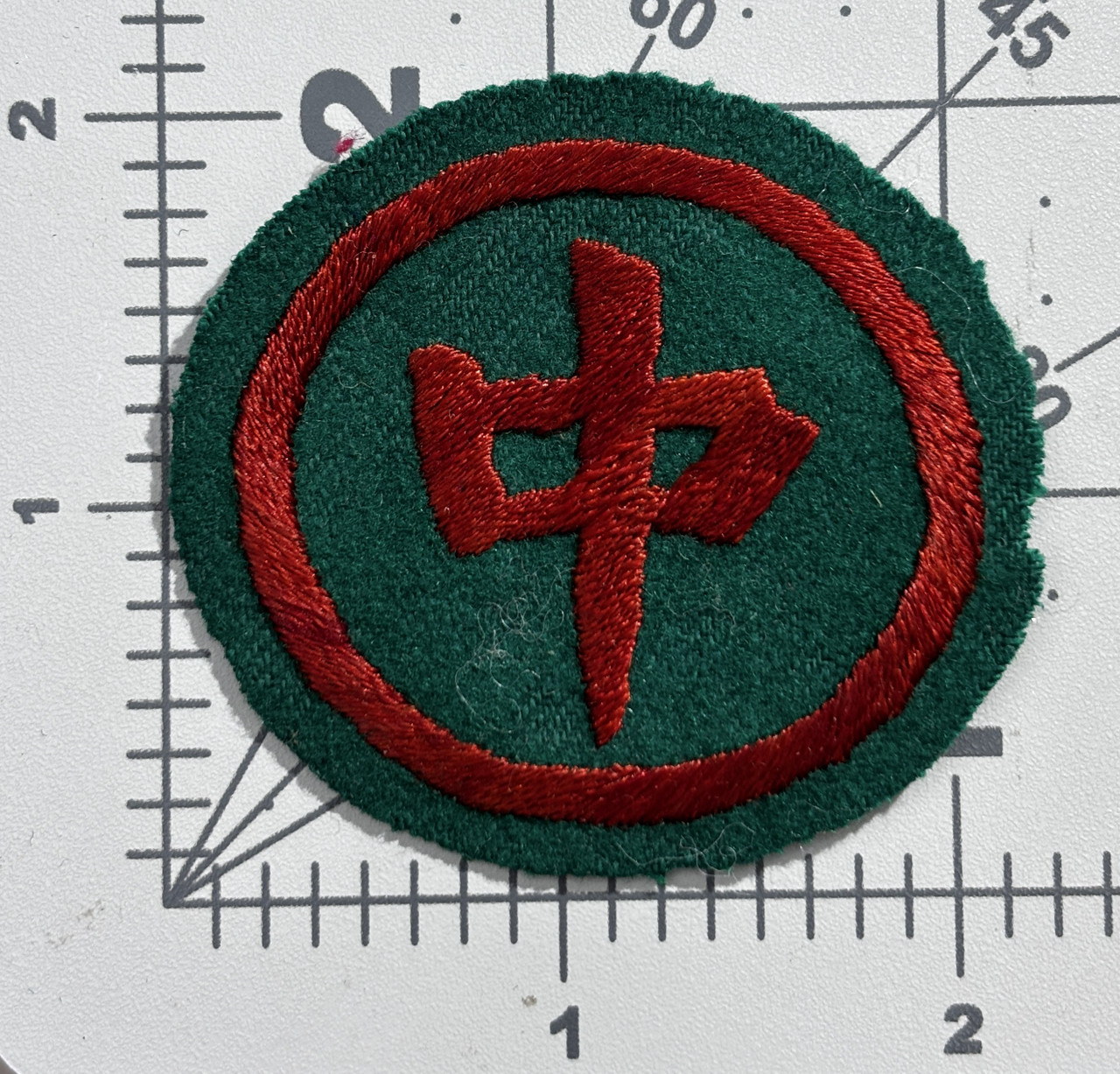 WW 2 US Army XV 15th Corps Patch Inv# A463