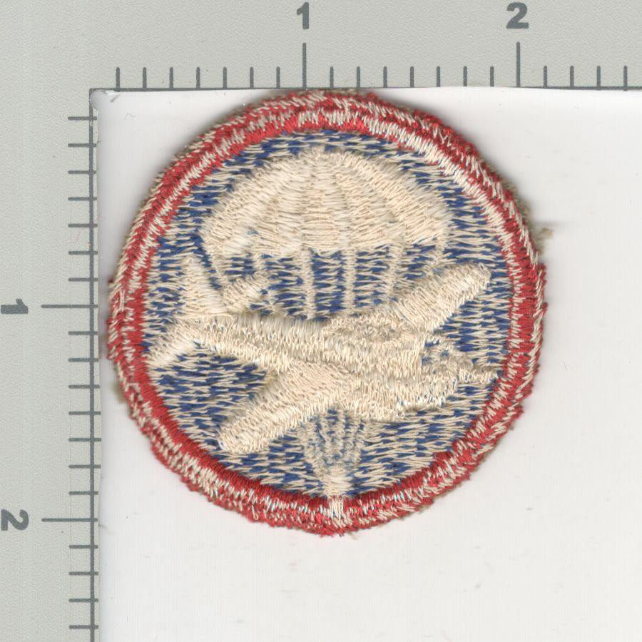 WW 2 US Army Enlisted Parachute / Glider Garrison Cap Patch Inv# K2863 ...