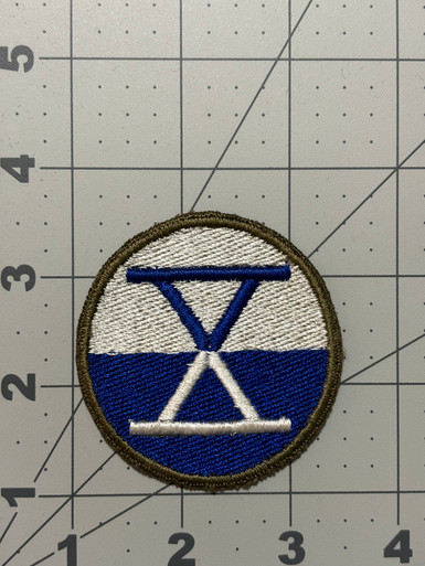 German Made US Army 10th Corps Patch Inv# K7330 - WorldWarPatches
