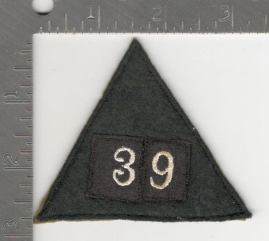 WW 1 US Army 39th Division Patch Inv# 144 - WorldWarPatches