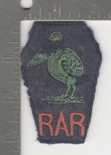 WW 1 US Army Railway Artillery Reserve Patch Inv# 346 - WorldWarPatches