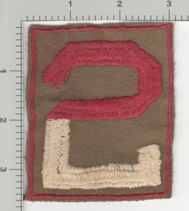 WW 1 US Army 2nd Army Patch Inv# K3951 - WorldWarPatches