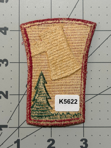 Greenback WW 2 US Army 65th Infantry Division Patch Inv# A509