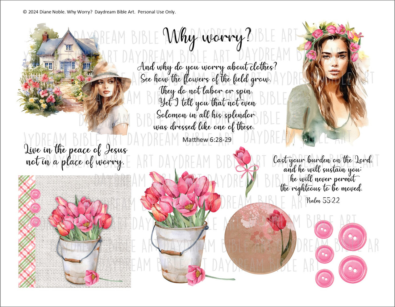 Why Worry? Art Kit