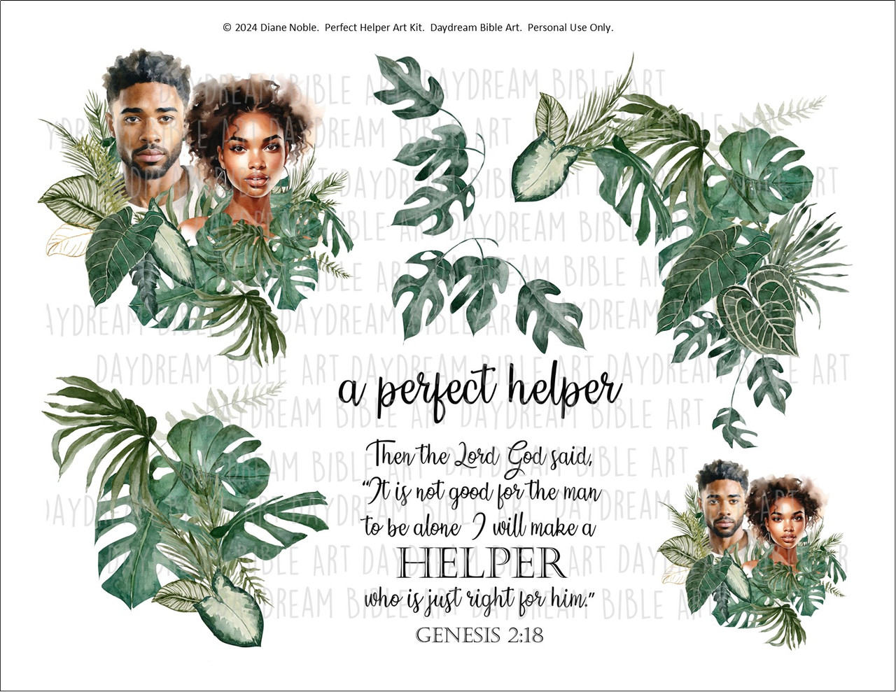 Perfect Helper Art Kit