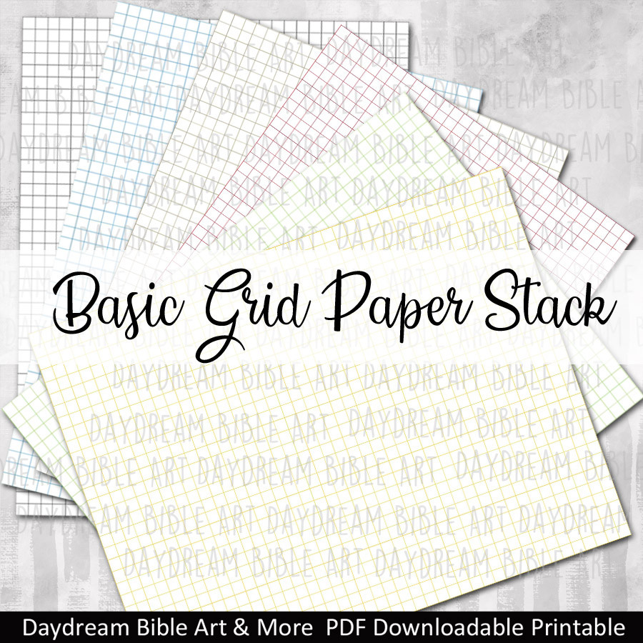 Basic Digital Grid Paper
