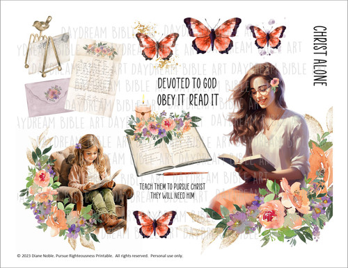 Pursue Righteousness Printable