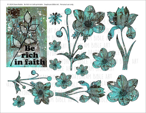 Be Rich in Faith Art Kit