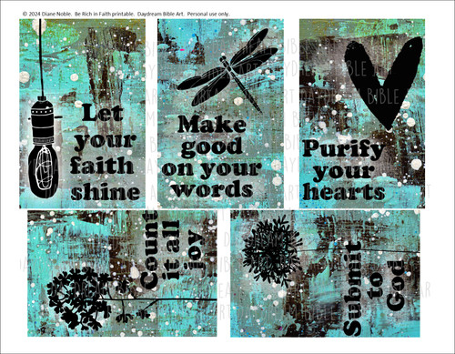 Be Rich in Faith Art Kit
