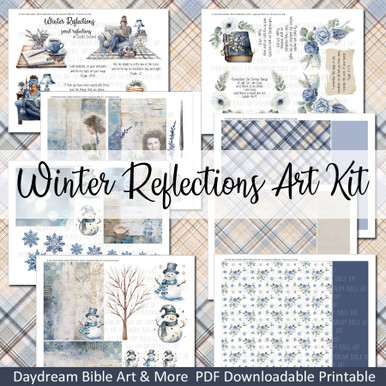 Winter Reflections Art Kit