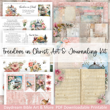 Freedom in Christ Art and Journaling Kit