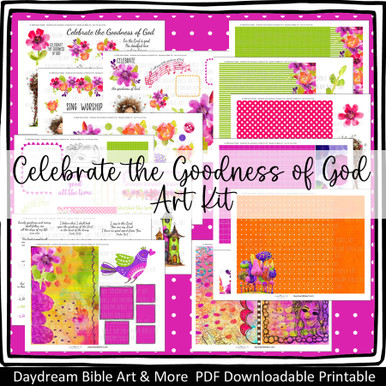 Celebrate the Goodness of God Art Kit