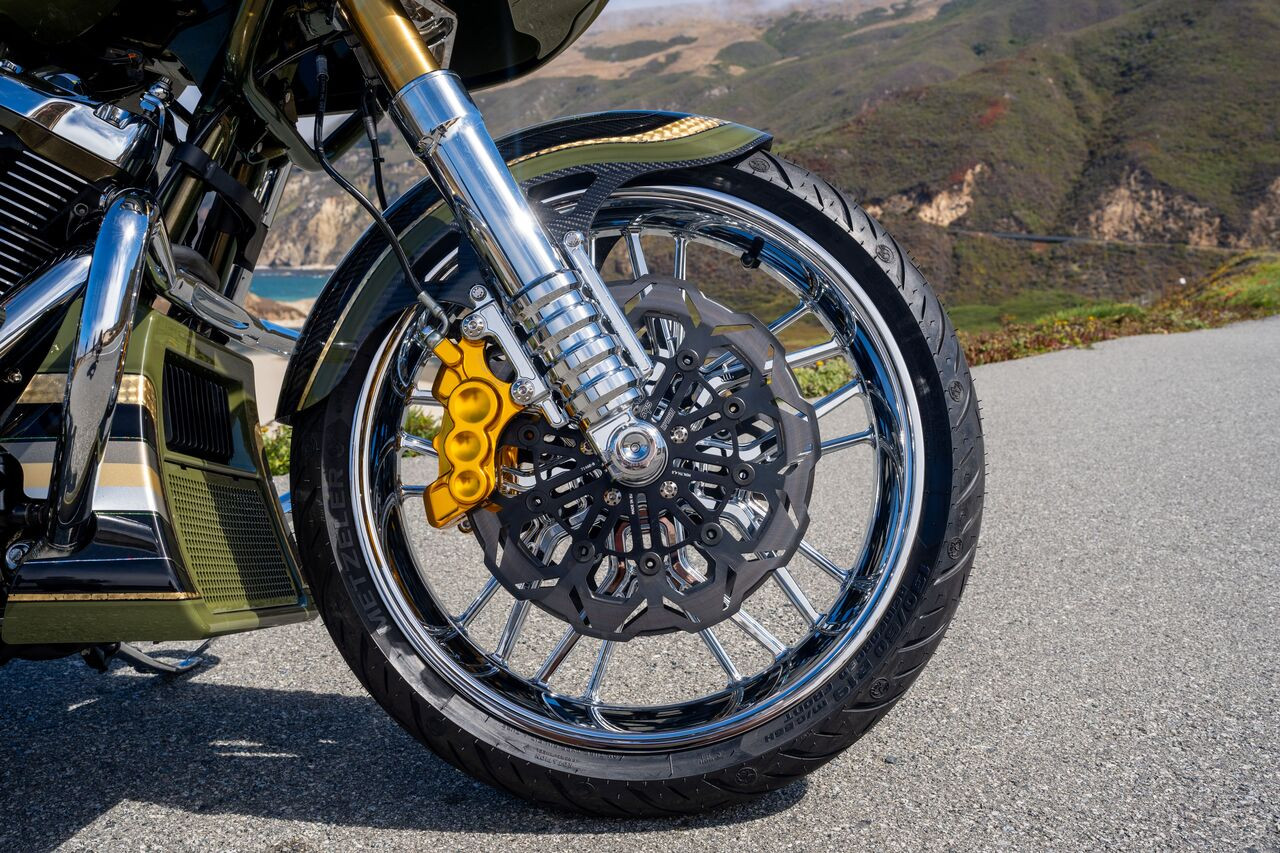 Kodlin by SBS 10-Spoke "E" Floating Front Brake Rotor for Harley ...
