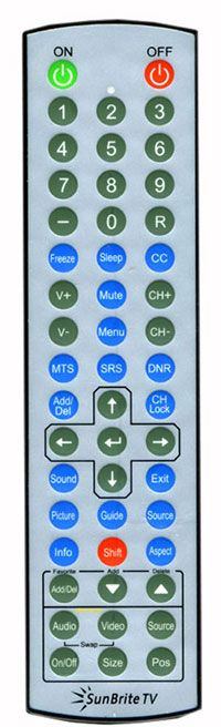 Standard Remote Control - WR-01