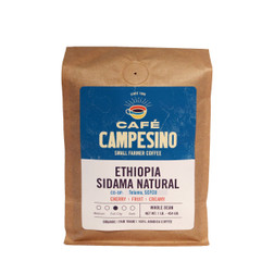 Ethiopian Sidama Natural Processed Coffee - Fair Trade - Organic - SCFCU