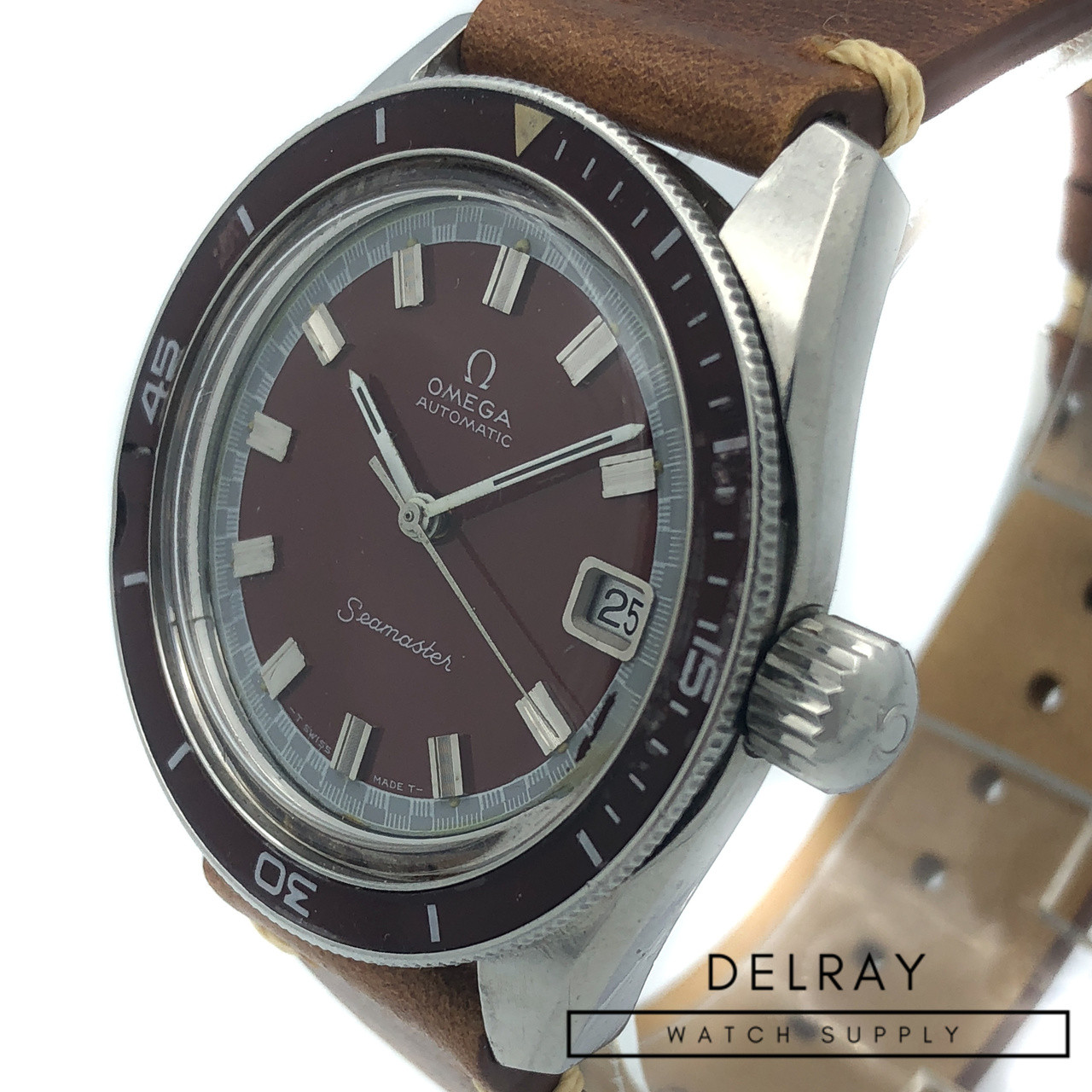 Vintage Omega Seamaster 60 *Red Dial and Bezel* - DelrayWatch.com