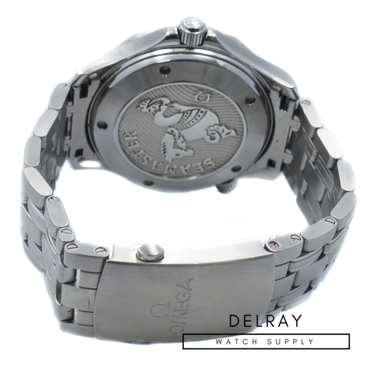 Omega Seamaster Ceramic Blue Dial - DelrayWatch.com