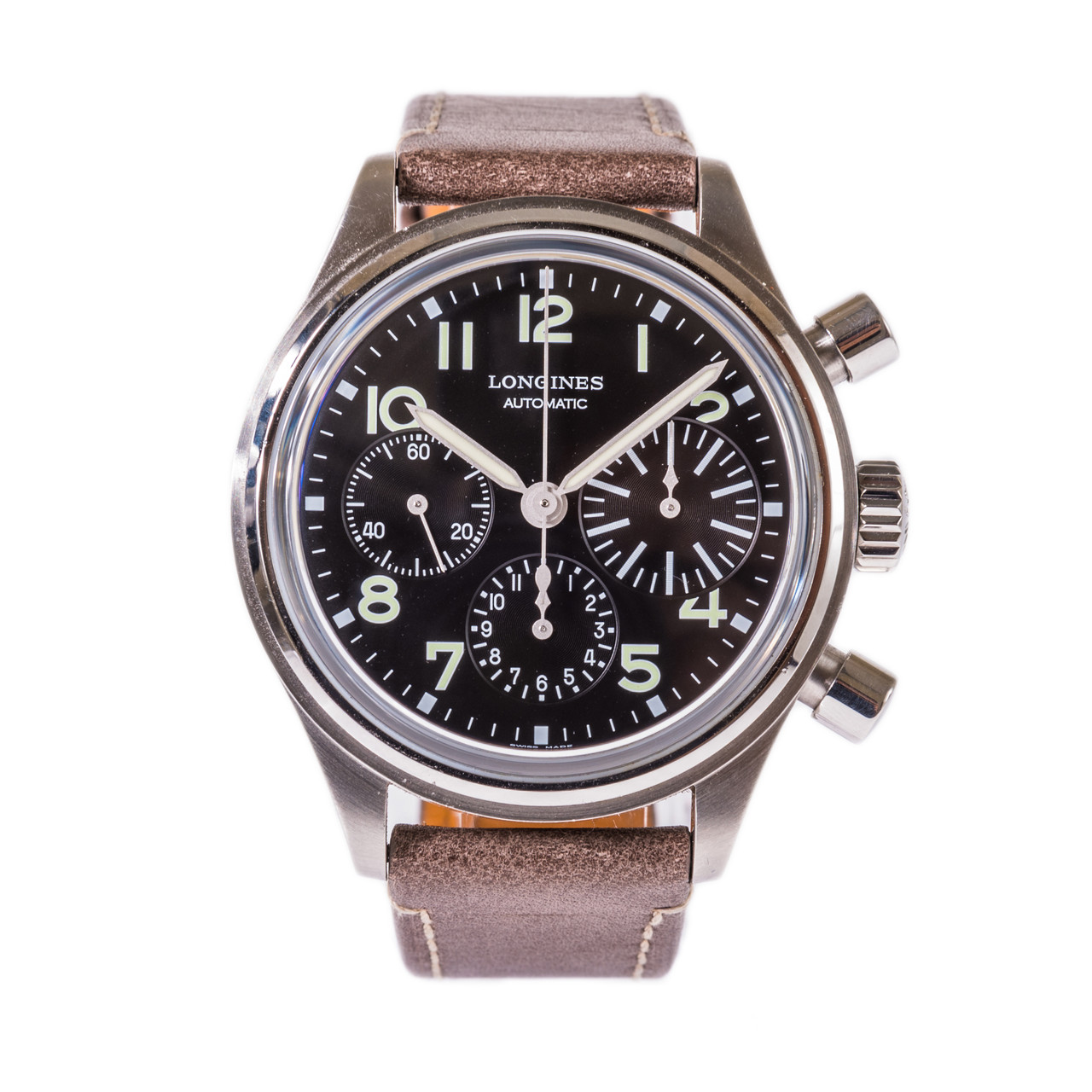 Longines Avigation Big Eye Chronograph - DelrayWatch.com