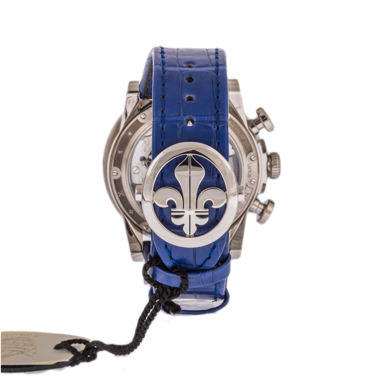Louis Moinet Geograph Titanium *UNWORN* *Limited Edition* *Blue Dial ...