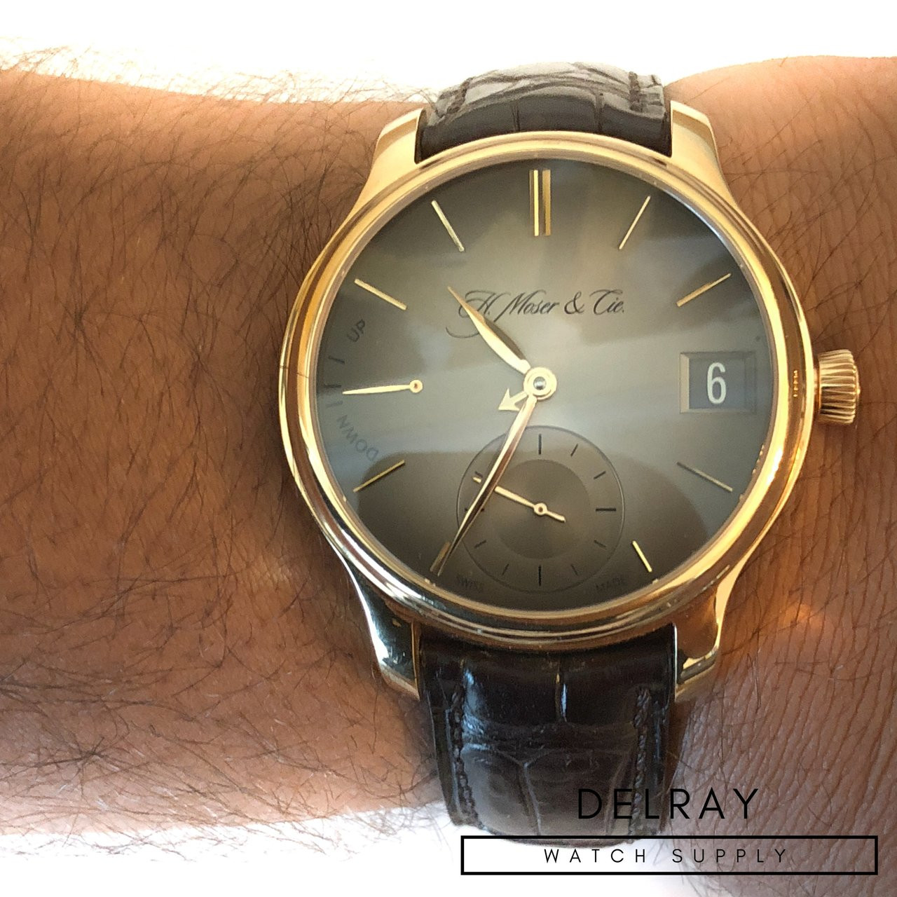 H. Moser Endeavour Perpetual Calendar Rose Gold - DelrayWatch.com
