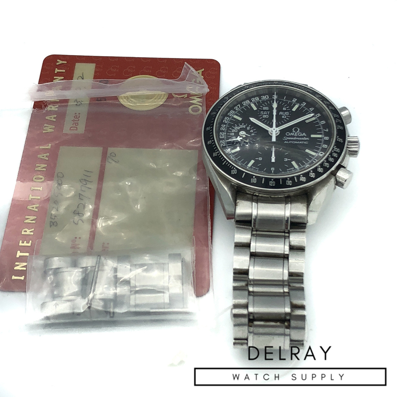 Omega Speedmaster MK40 Black Dial with Papers - DelrayWatch.com