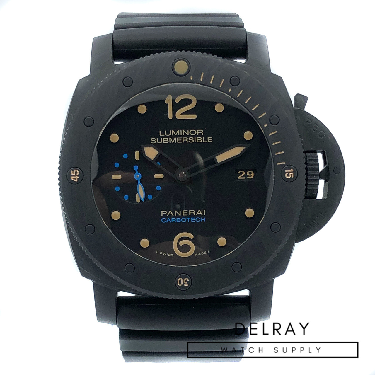 Panerai Luminor Submersible Carbotech PAM 616 - DelrayWatch.com