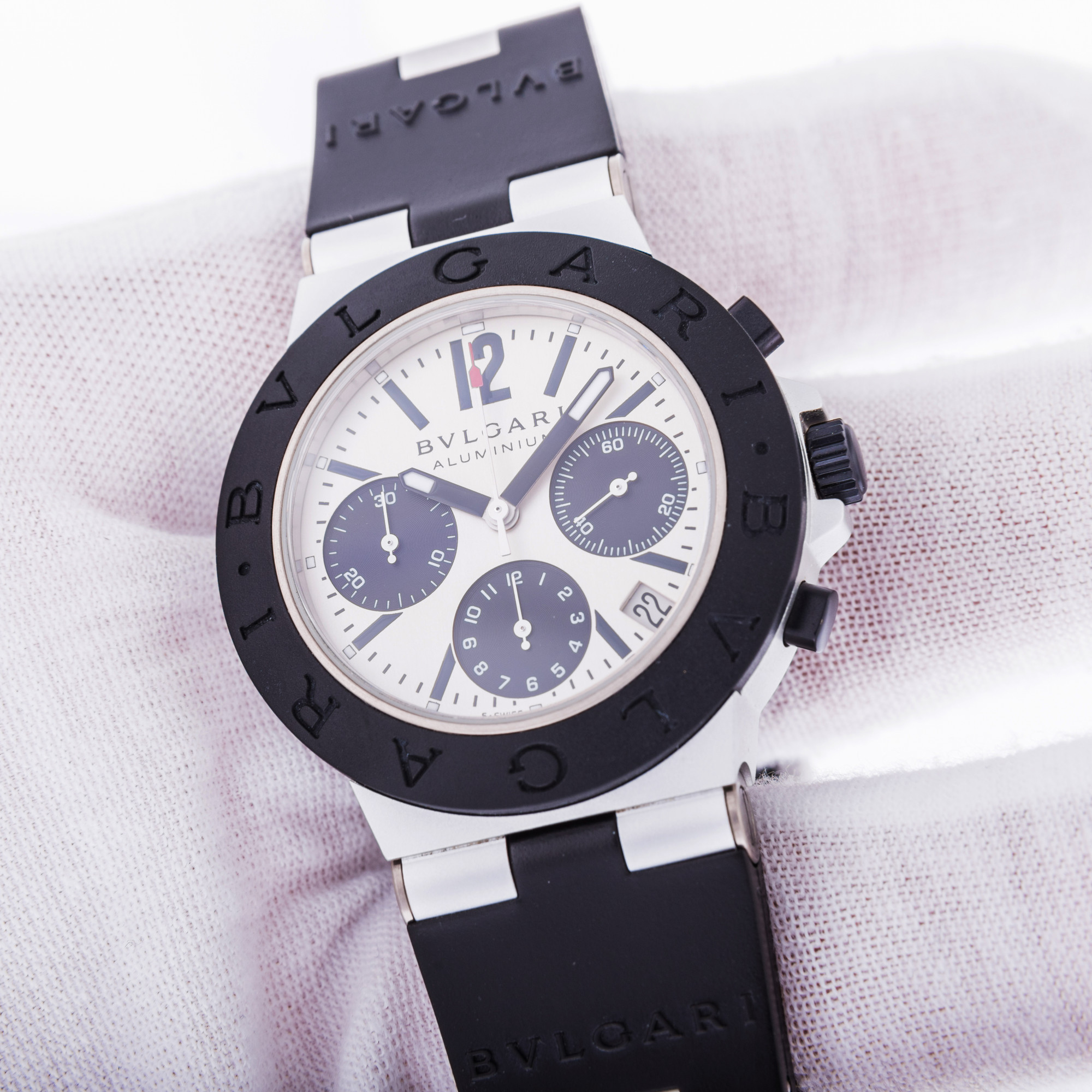 Bulgari Diagono Chronograph AC 38 TA - DelrayWatch.com