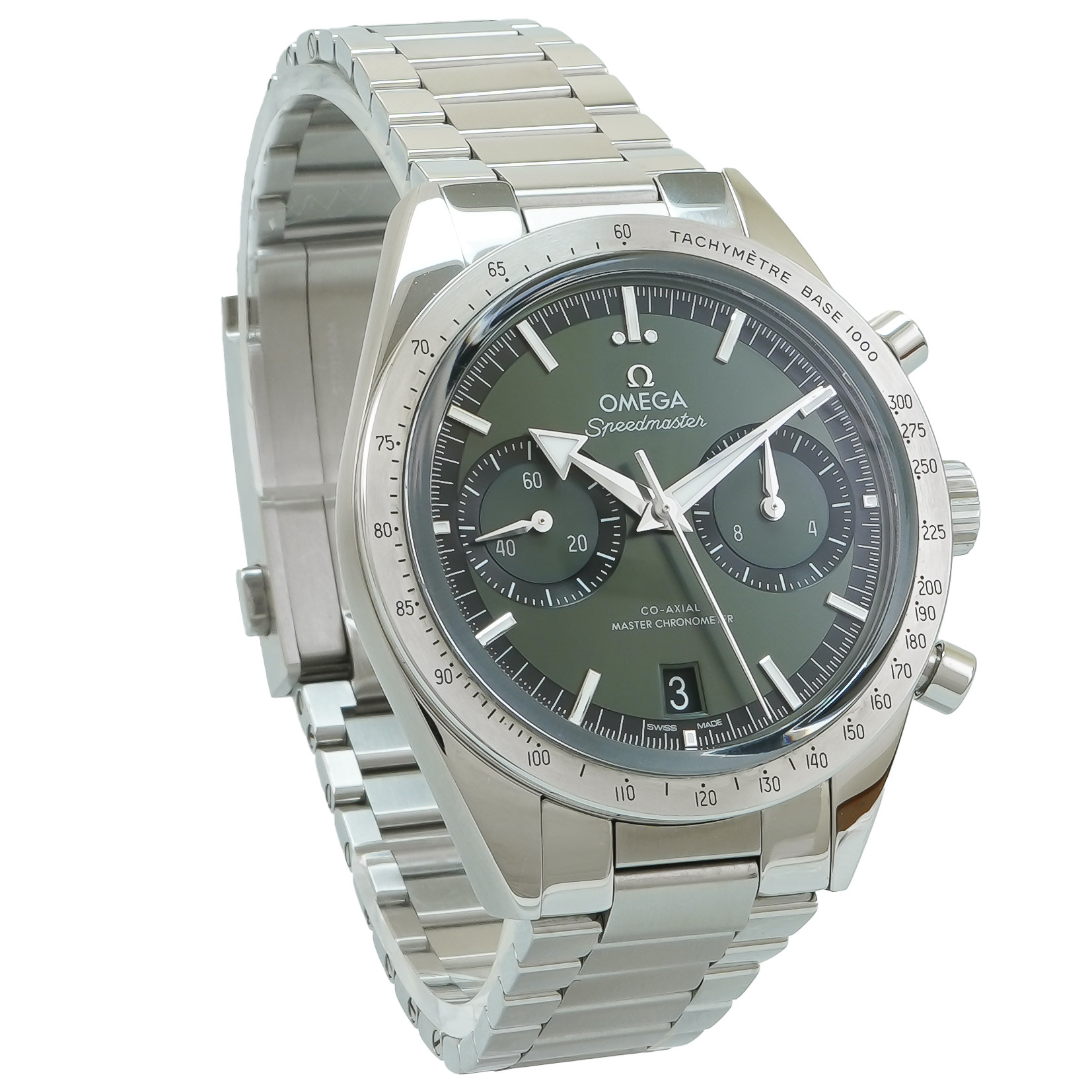 Omega Speedmaster 57' Chronograph 40.5mm *Green Dial* *2022 ...