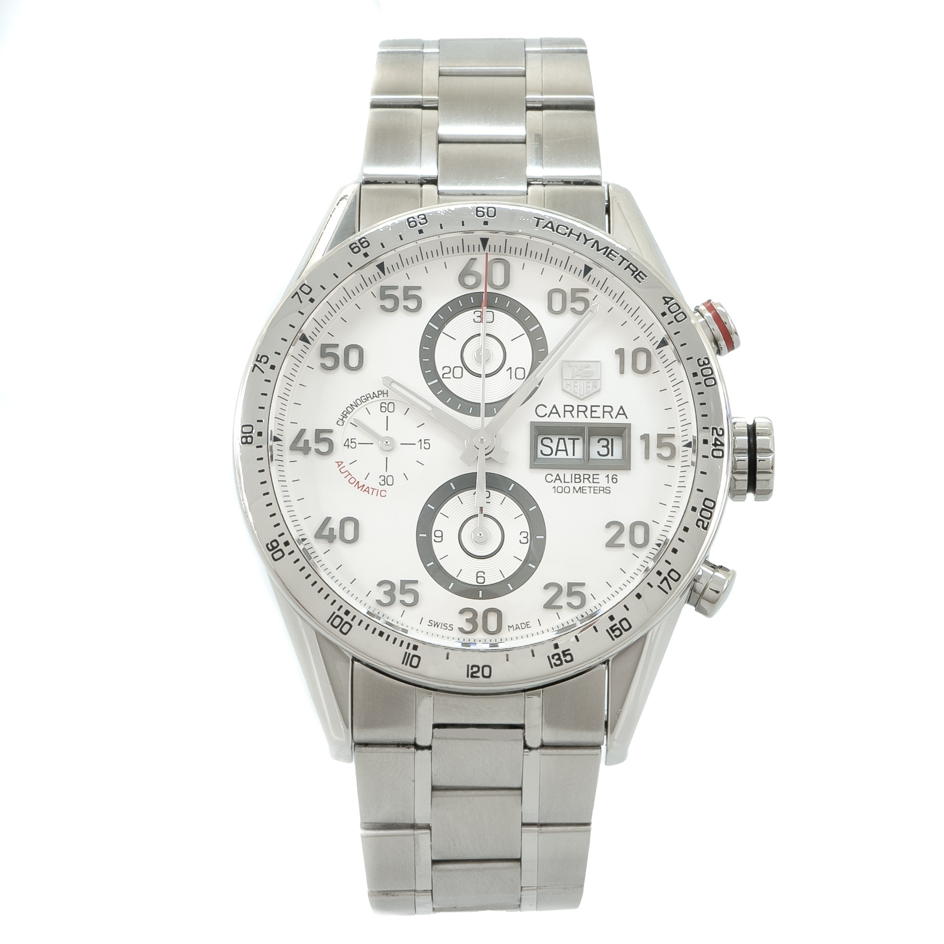 TAG Heuer Carrera Automatic Day Date Chronograph - Inventory 4398 ...