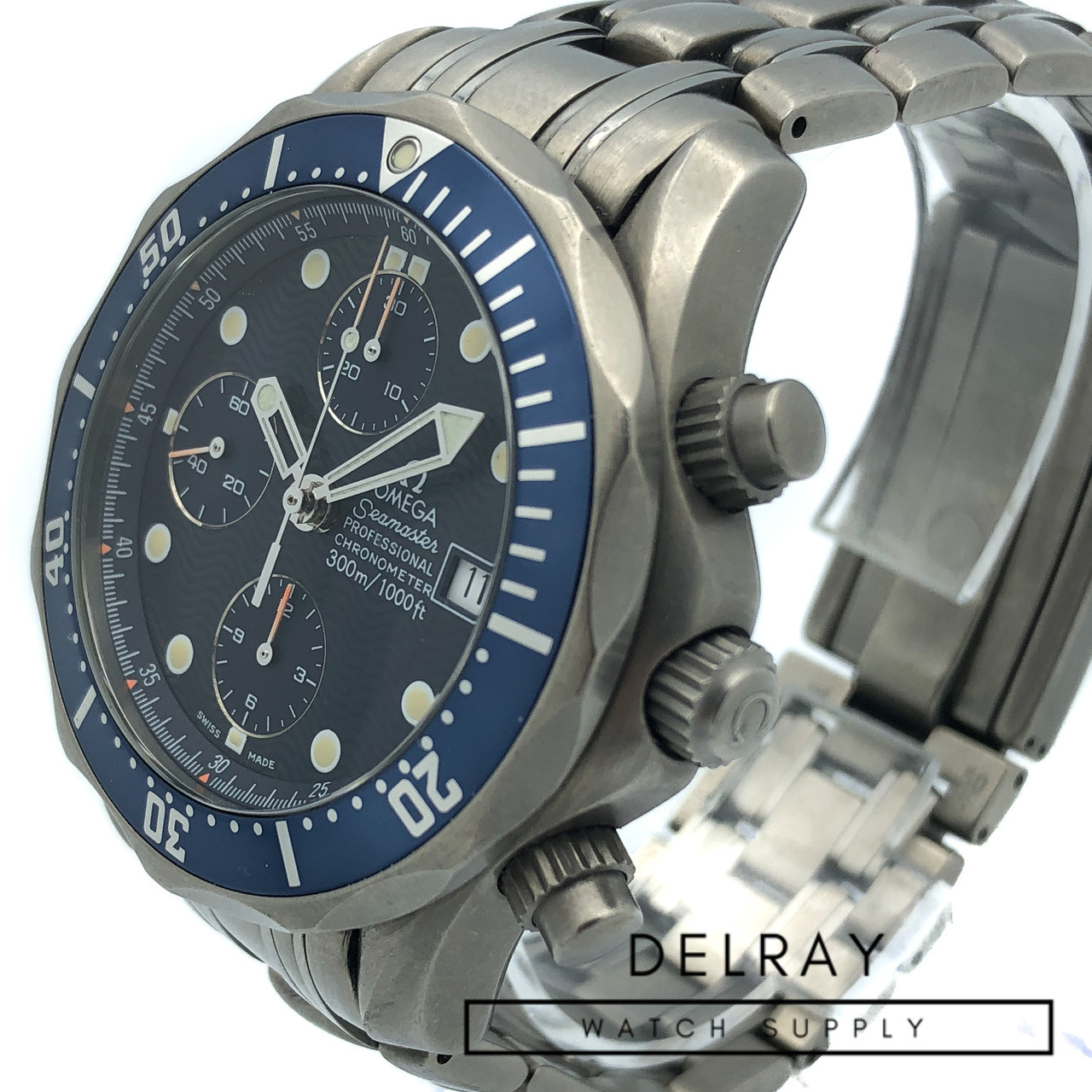 Omega Seamaster Professional Chronograph Titanium - DelrayWatch.com