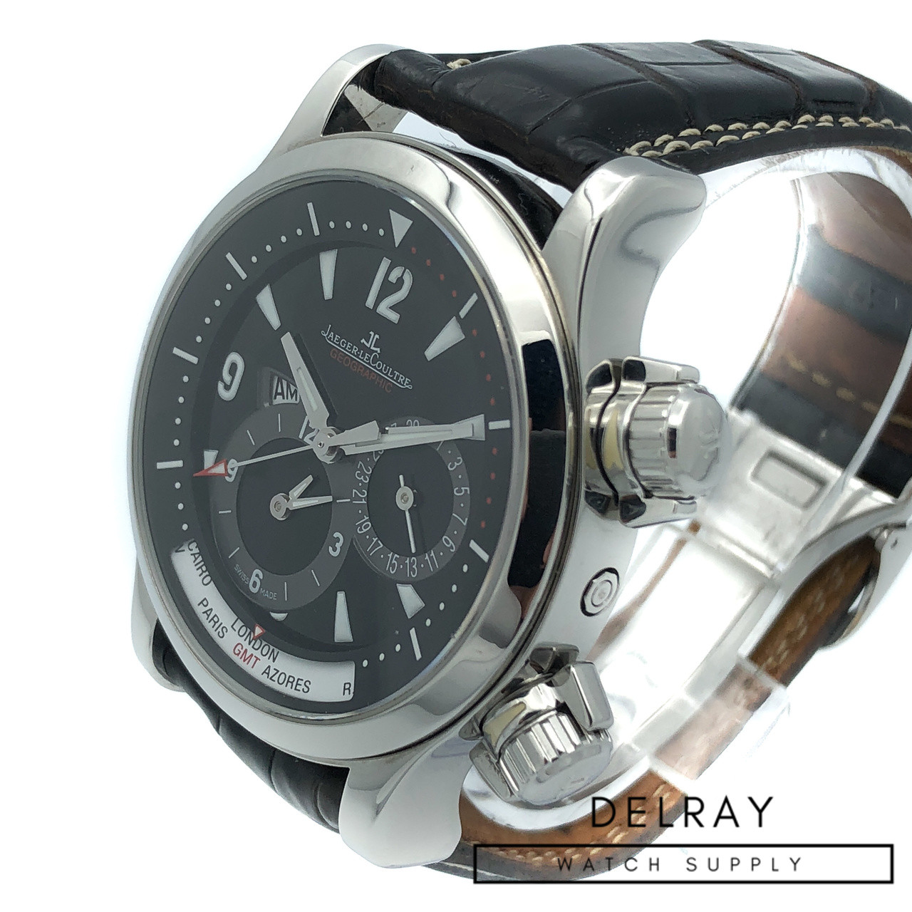 Jaeger LeCoultre Master Compressor Geographic - DelrayWatch.com