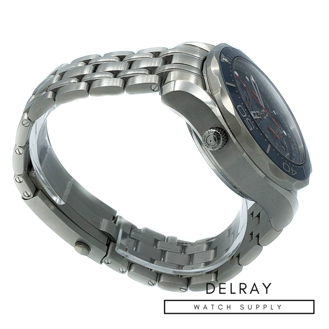 Omega Seamaster Chronograph Blue Ceramic - DelrayWatch.com