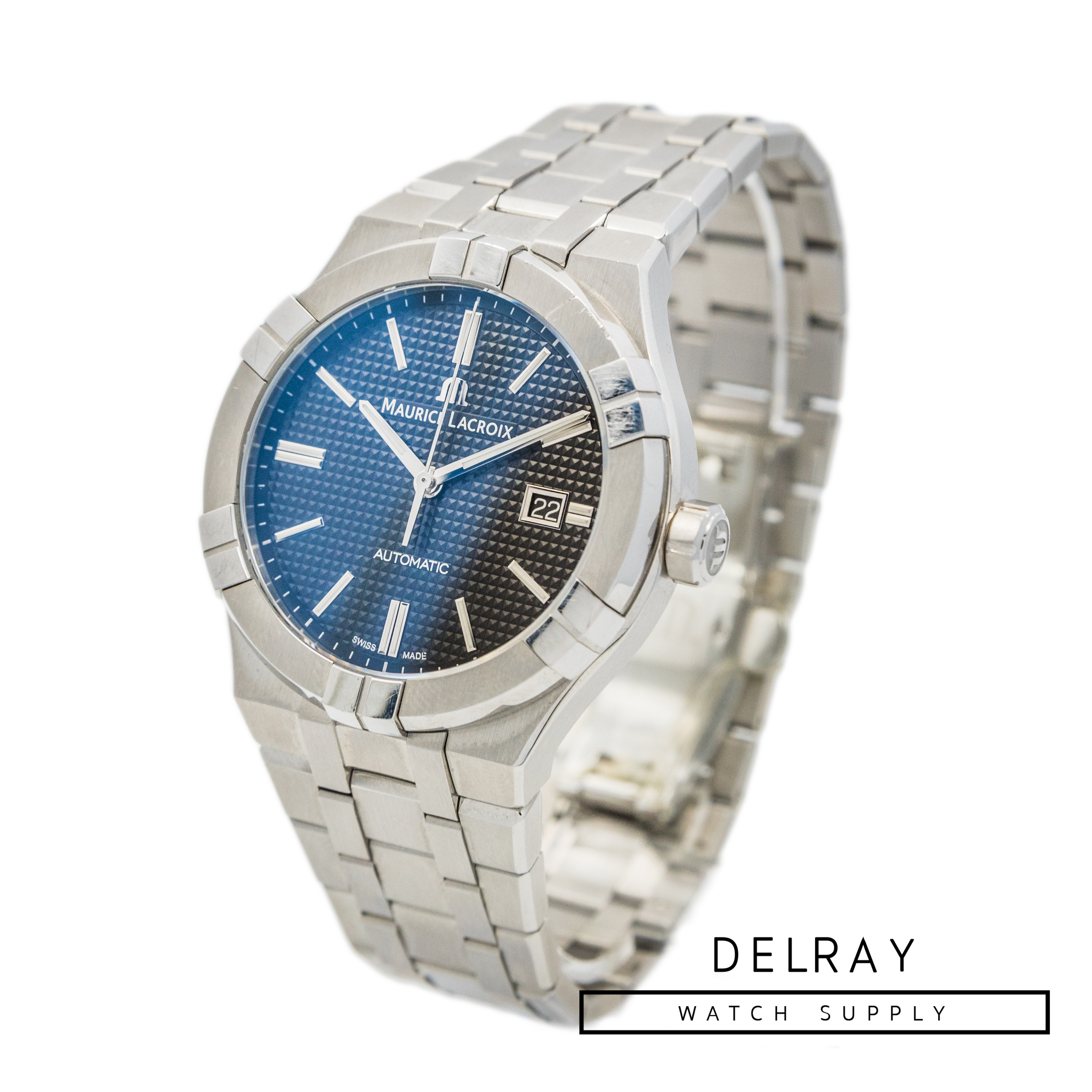 Maurice Lacroix Aikon Automatic Black Dial *Store Display ...