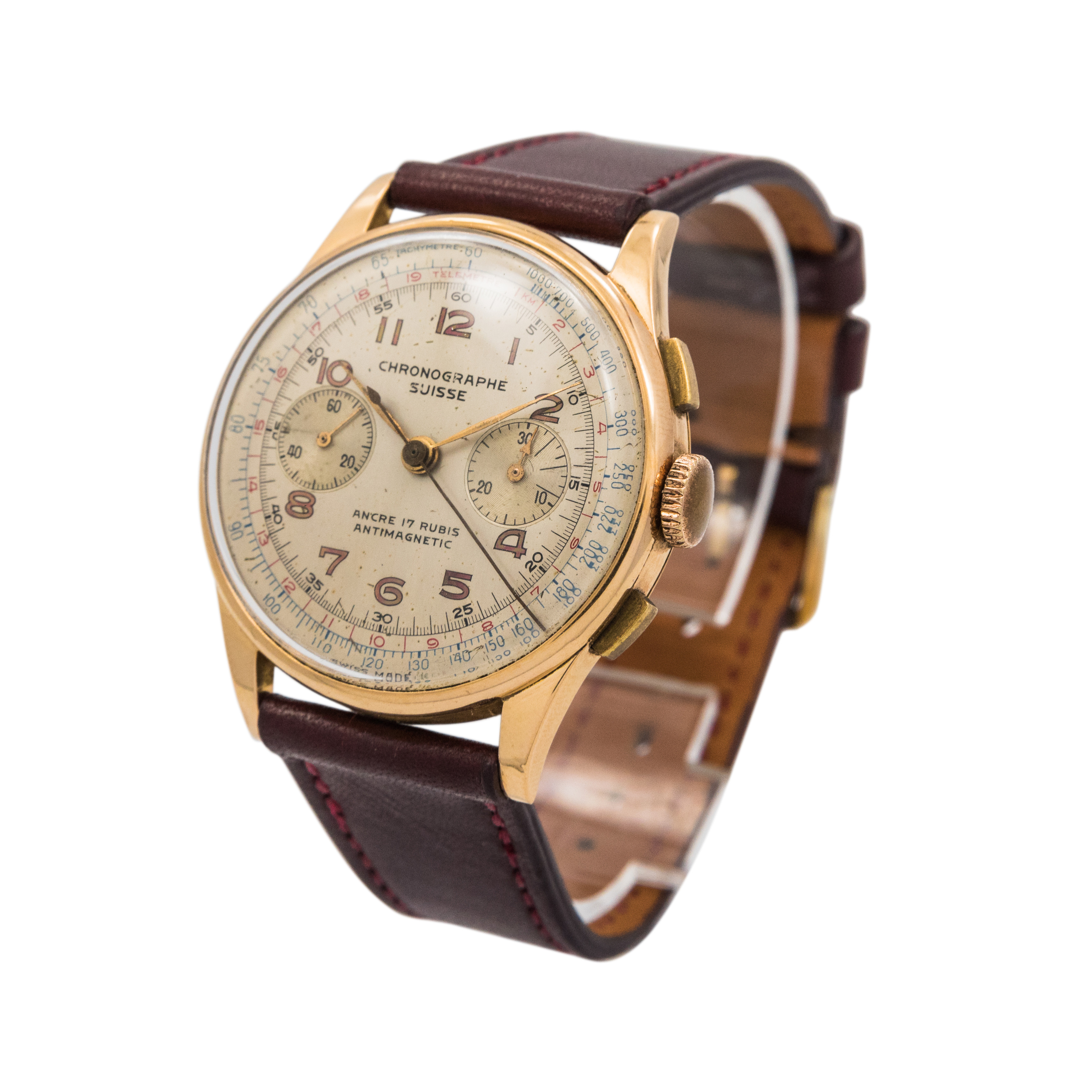 Chronographe Suisse Vintage Chronograph - DelrayWatch.com