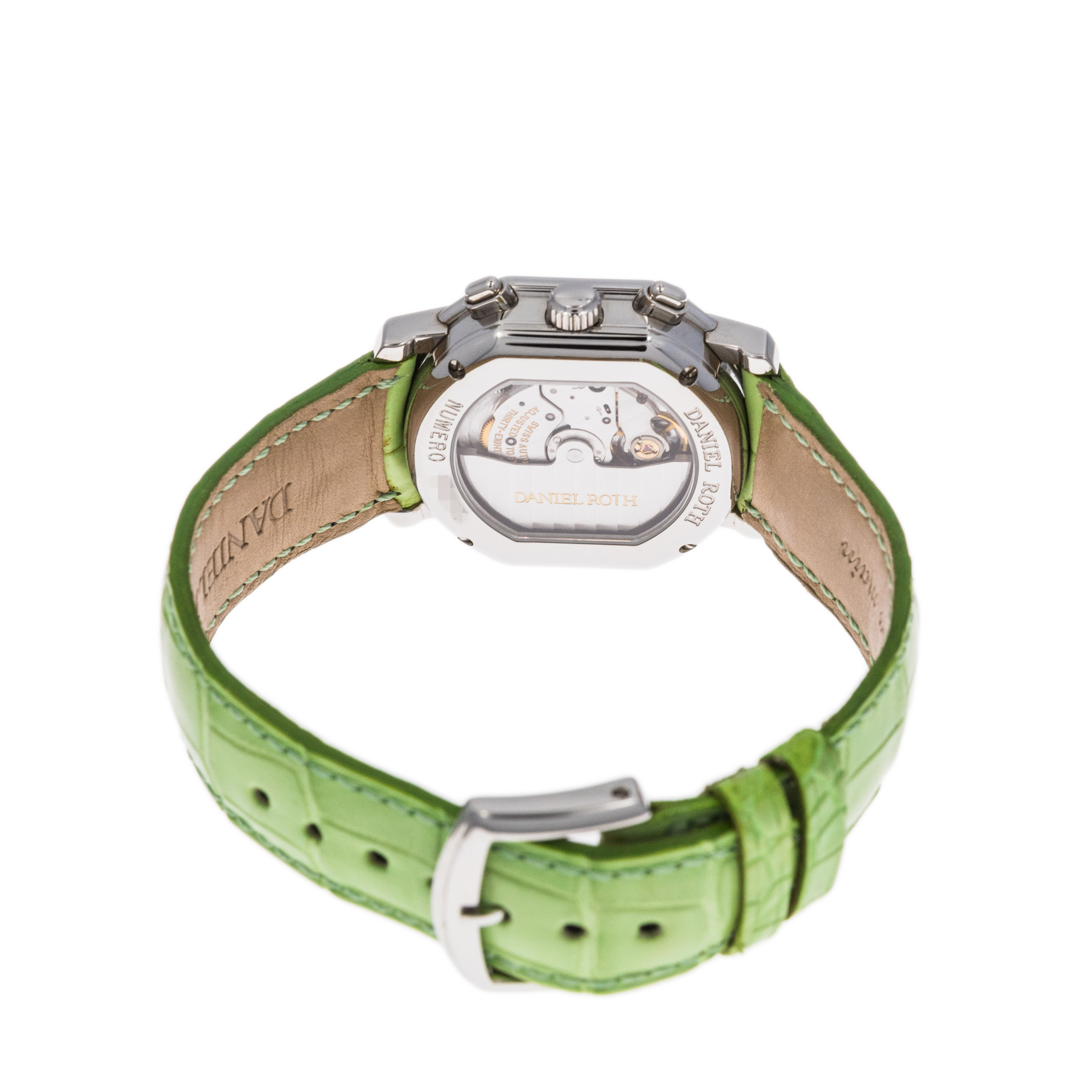 Daniel Roth Masters Chronograph *UNWORN* Green Strap - DelrayWatch.com