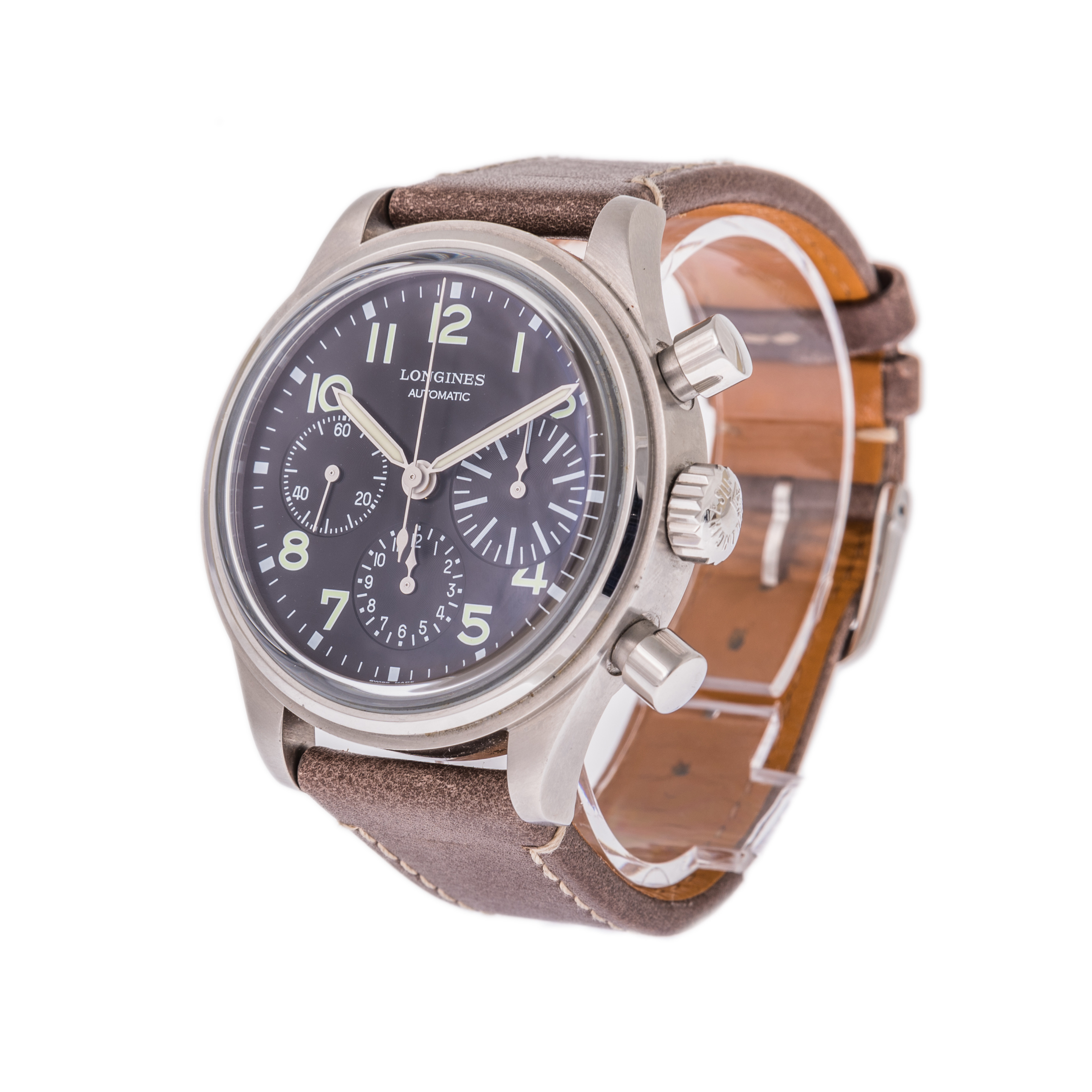 Longines Avigation Big Eye Chronograph - DelrayWatch.com