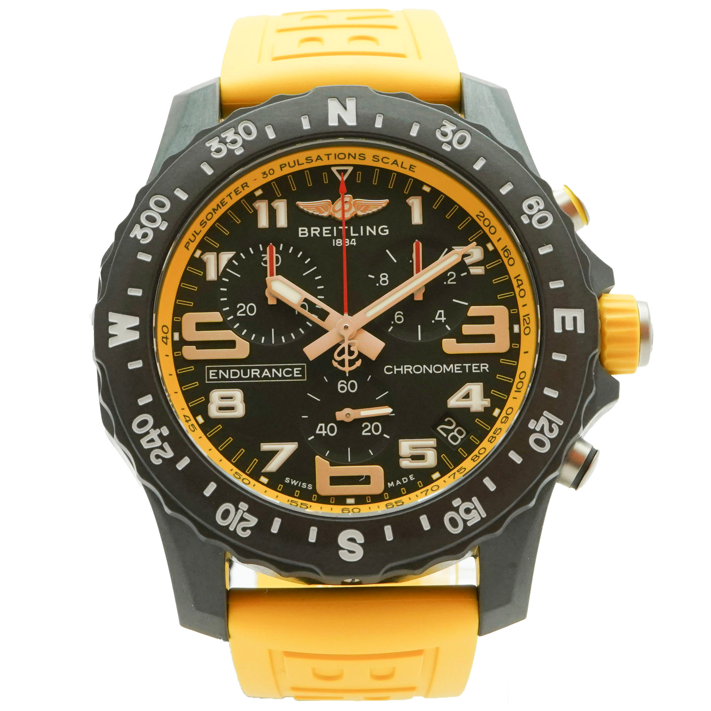 Breitling Endurance Pro Breitlight X82310 Yellow *Unworn* - Inventory ...