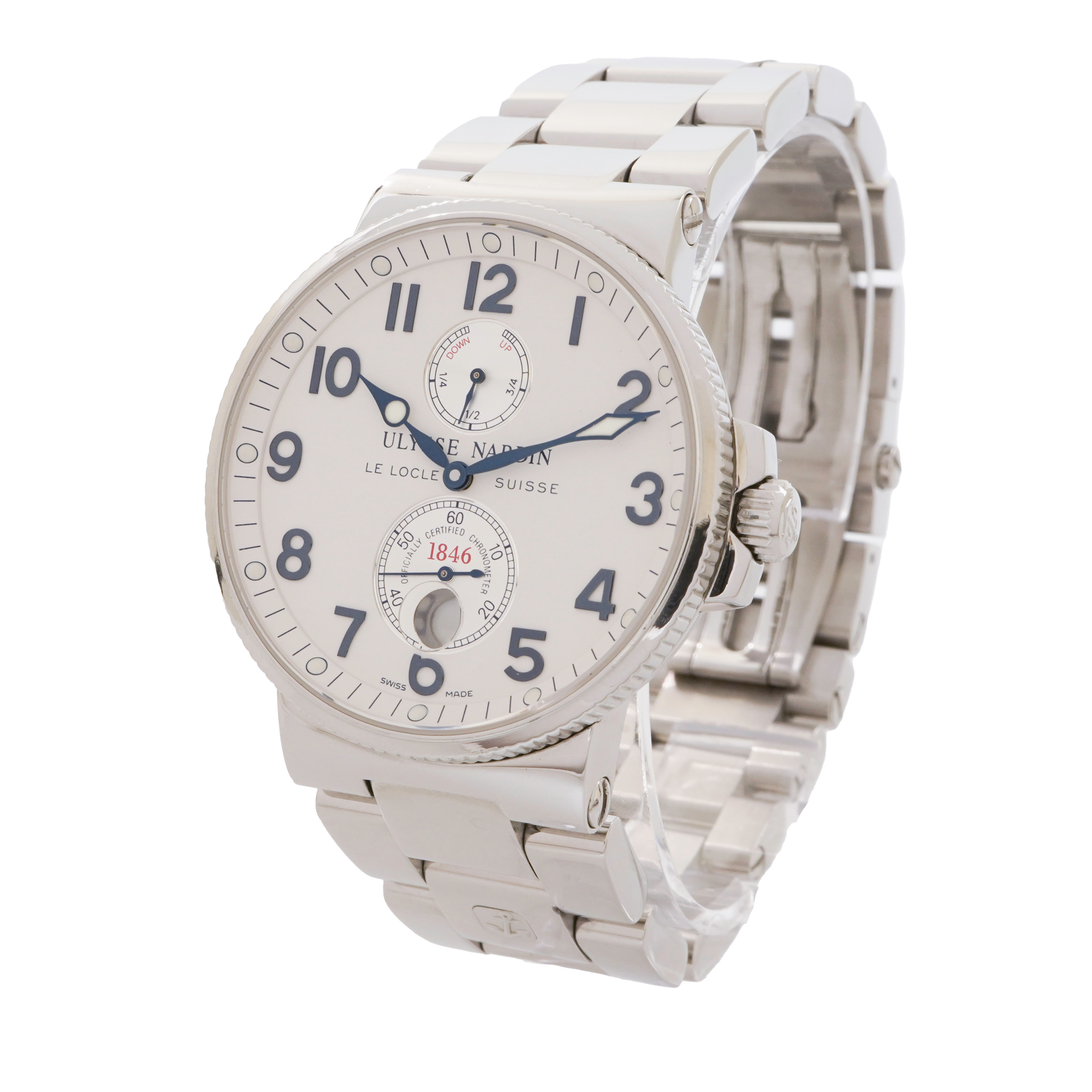 Ulysse Nardin Marine Chronometer 263-66-7/62 - Inventory 3435 ...