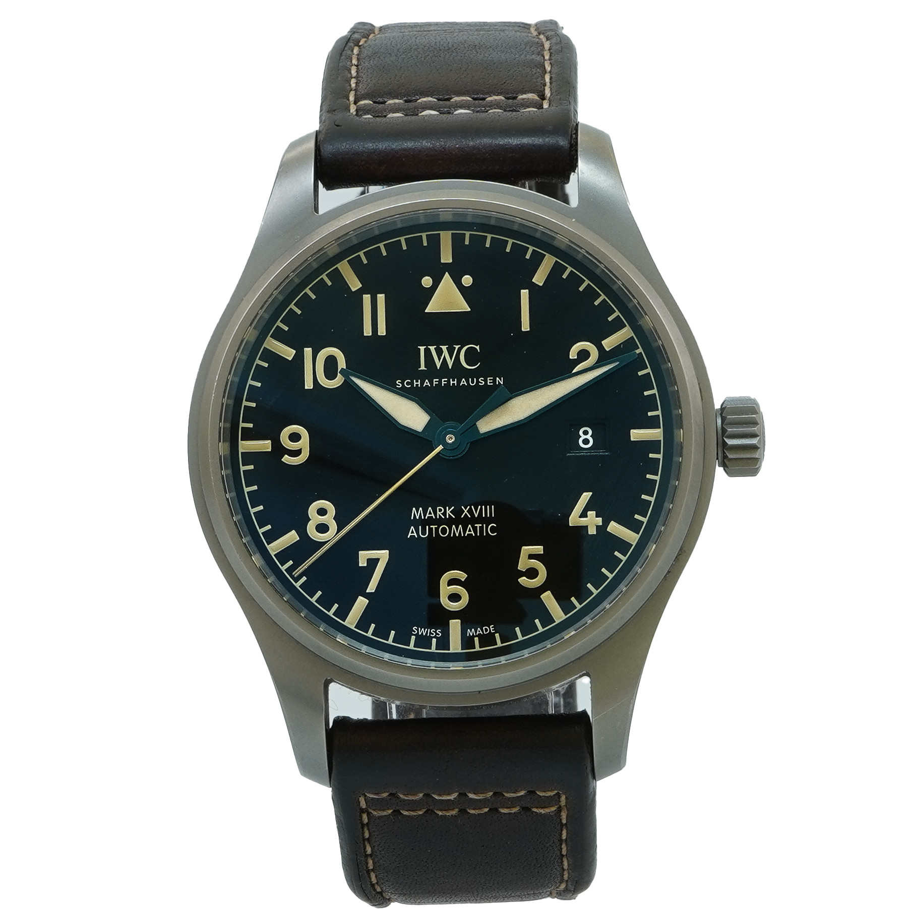 IWC Pilot Mark XVIII Titanium IW327006 - Inventory 3661 - DelrayWatch.com