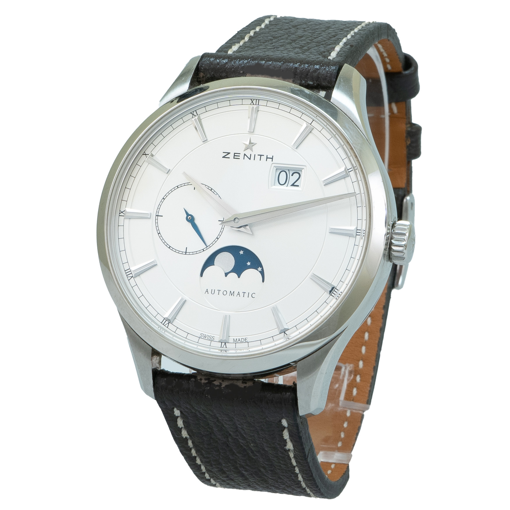 Zenith Captain Moonphase Automatic 40mm - Inventory 3774 - DelrayWatch.com